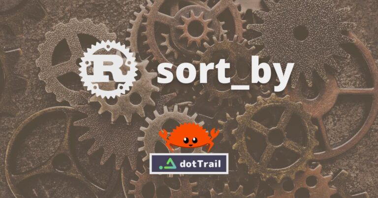 Rust | Vec型をsort_byで昇順・降順に並び替える - dotTrail